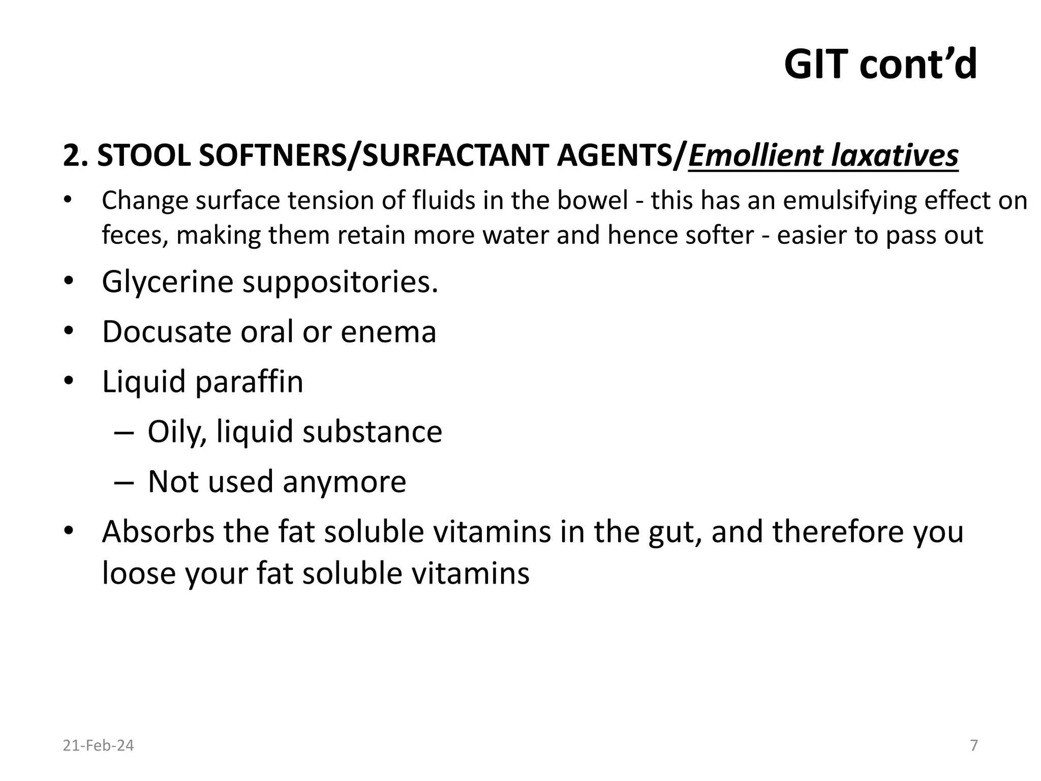 Applying gastrointestinal pharmacology to treat GIT | PDF