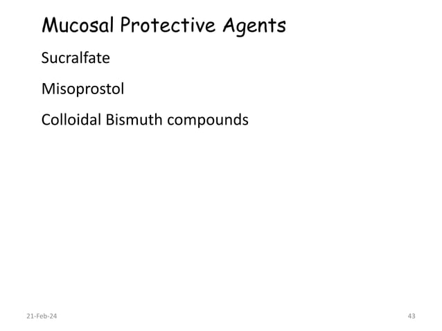 Applying gastrointestinal pharmacology to treat GIT | PPT