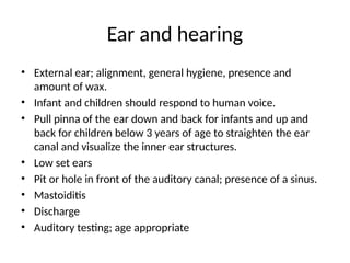 6. PHYSICAL EXAMINATION PHYSICAL EXAMINATION | PPT