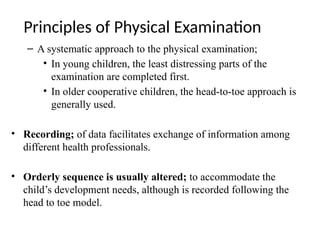 6. PHYSICAL EXAMINATION PHYSICAL EXAMINATION | PPTX