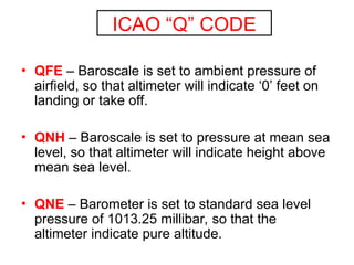 PITOT STATIC INSTRUMENTS, PITOT , STATIC, DYNAMIC PRESSURE, .ppt