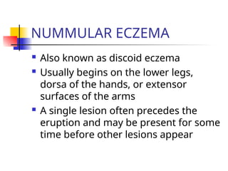 6. ECZEMA-1.ppt dermatology internal medicine | PPT