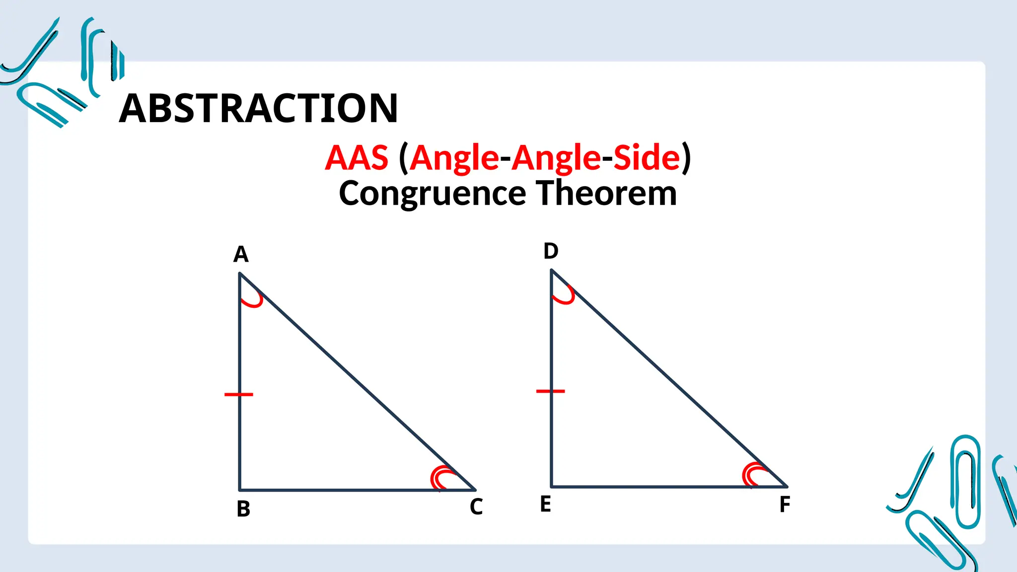 Triangle Congruence Theorem Presentation | PPTX