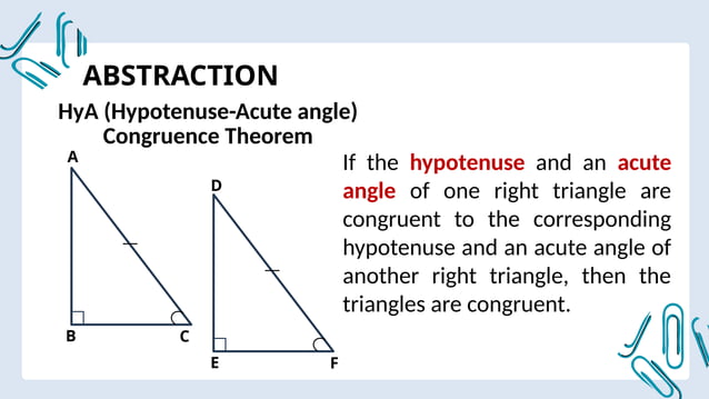 Triangle Congruence Theorem Presentation | PPTX