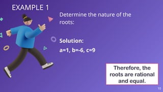 6. DISCRIMINANTS- Nature of the Roots.pptx