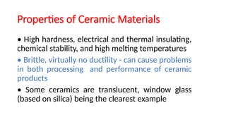 6.PROPERTIES OF CERAMICS MATERI BELAJAR.pptx