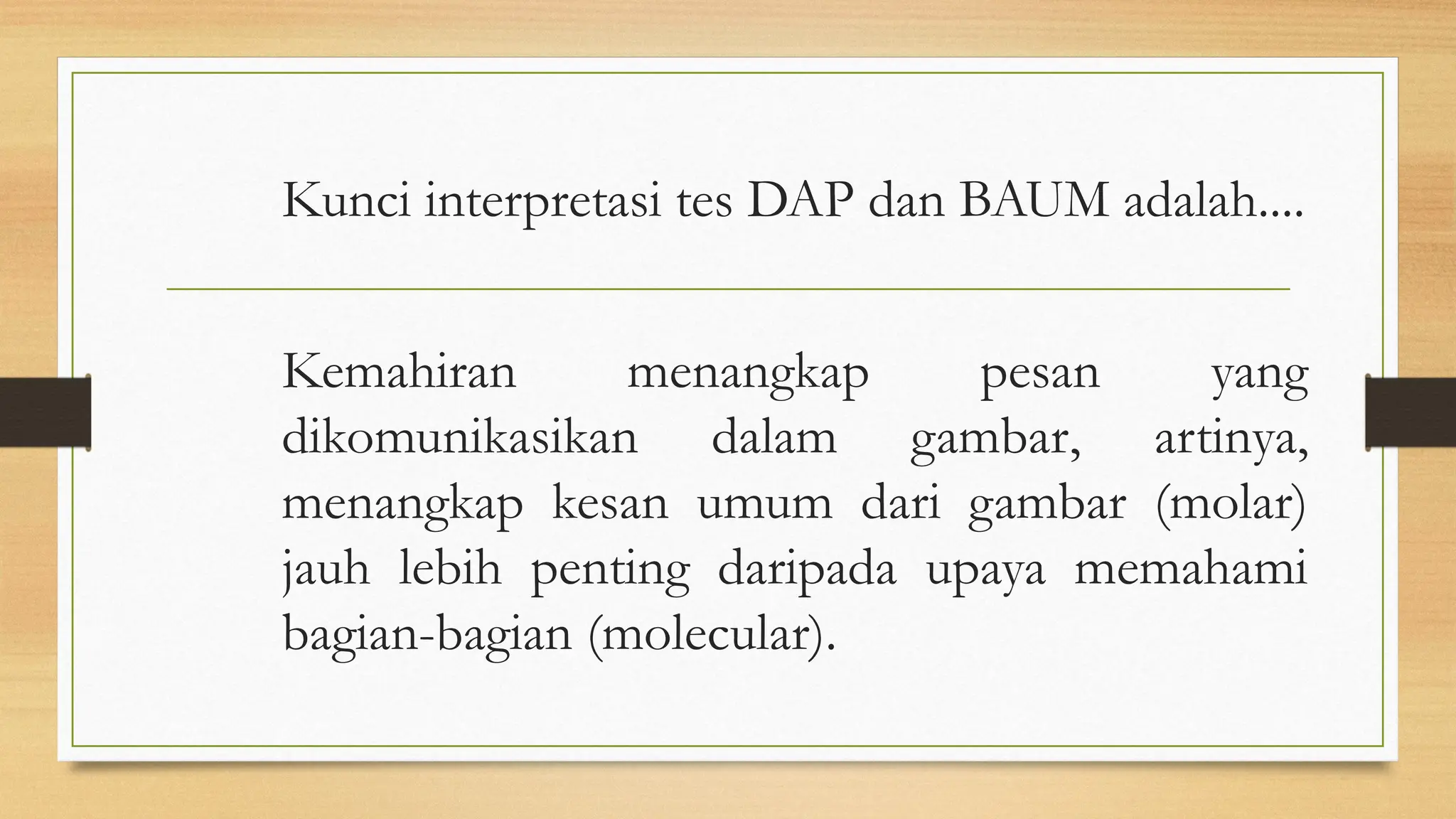 INTERPRETASI TES GRAFIS DAP PSIKOLOGI .pptx