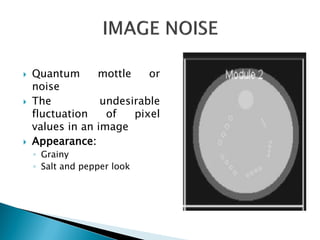 6.) IMAGE QUALITY.pdf RADIOLOGY RADIOLOGY | PDF