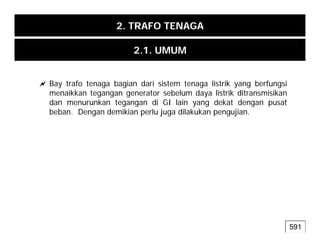 KOMISIONING GI DAN TRAFO pada sistem tenaga listrik | PPT
