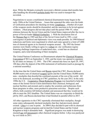 6. Сhemical weapons.doc about various countries weapons | PDF