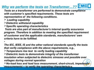 6. Factory Acceptance Tests transformer.ppt