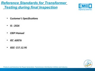 6. Factory Acceptance Tests transformer.ppt