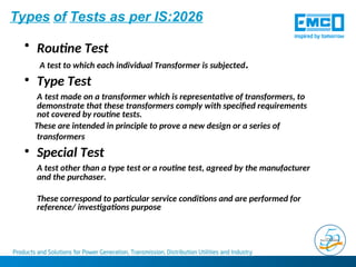6. Factory Acceptance Tests transformer.ppt