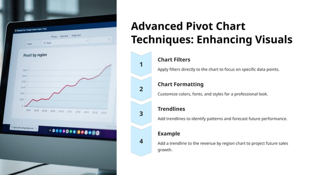 Pivot Tables and Pivot Charts: Data Summarization and Visualization | PPTX