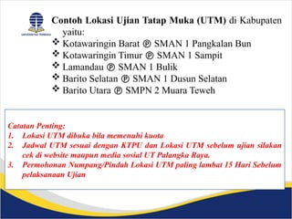 mengenal sistem ujian universitas terbuka | PPT