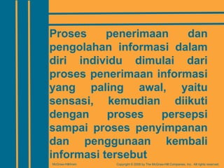 Proses Sensasi pada manusia sehingga menimbulkan persepsi | PPT