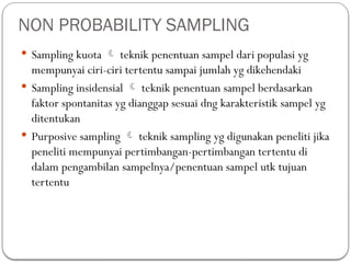 6. Teknik Sampling, Sampel Penelitian, Desain Penelitian.pptx