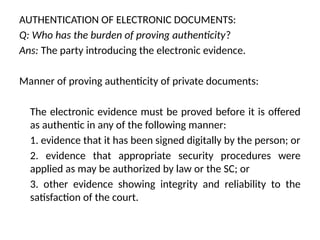 6. Powerpoint - Laws on Evidence.pptx
