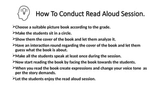 Read Aloud Activities in Kindergarten School | PPTX