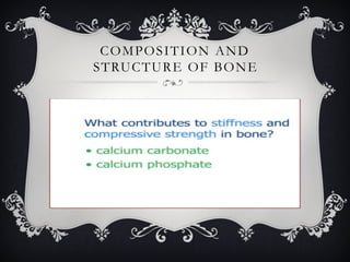 6.. biomechanics of bone sub topic of biomechanics of structure of the ...