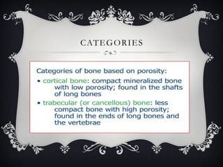 6.. biomechanics of bone sub topic of biomechanics of structure of the ...