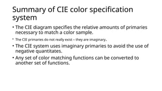 Color Measurement System and CIE Chromaticity Diagram .pptx