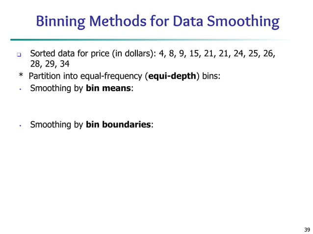 Preprocessing Step in Data Cleaning - Data Mining | PPT