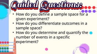6. Experiments, events, sample space and outcome.pptx