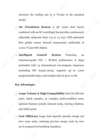 What Is a Walk-in Test Chamber? A Complete Overview of Function ...