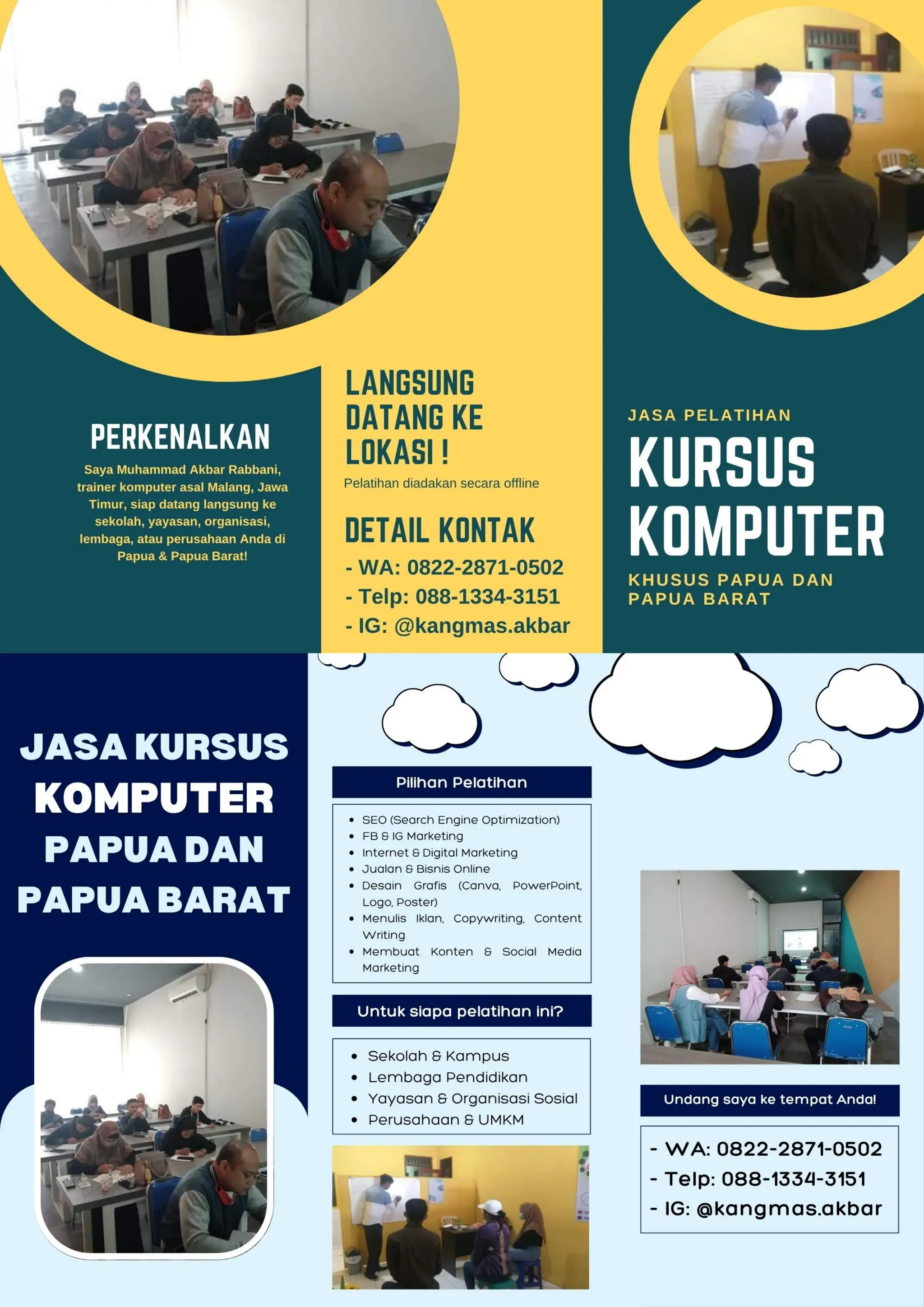 Tempat Kursus Komputer Papua Tengah Kabupaten Paniai | PPTX