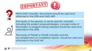 6. DepED_GAD-Program Implementation Monitoring | PPTX