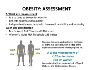 Obesity, assessment and anatomic different in fat deposition | PDF