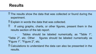 ppt. Write a lab report unimed 2025.pptx