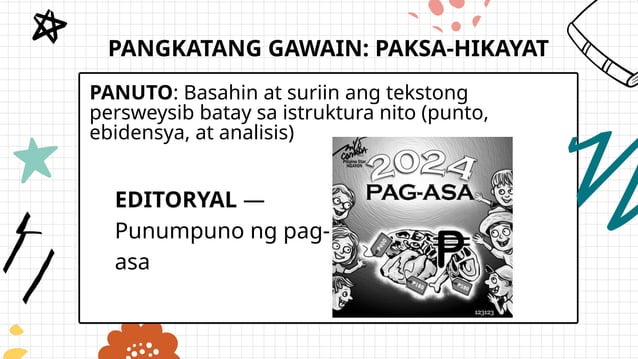 6. FILIPINO8-Q1-ARALIN6-EDITORYAL.pptx- UNANG MARKAHAN | PPTX