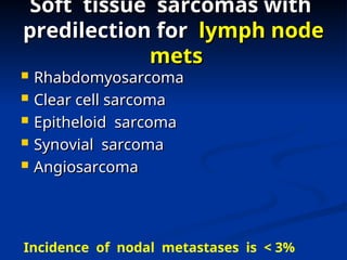 6. Recent Advances. in soft tissue sarcoma | PPT