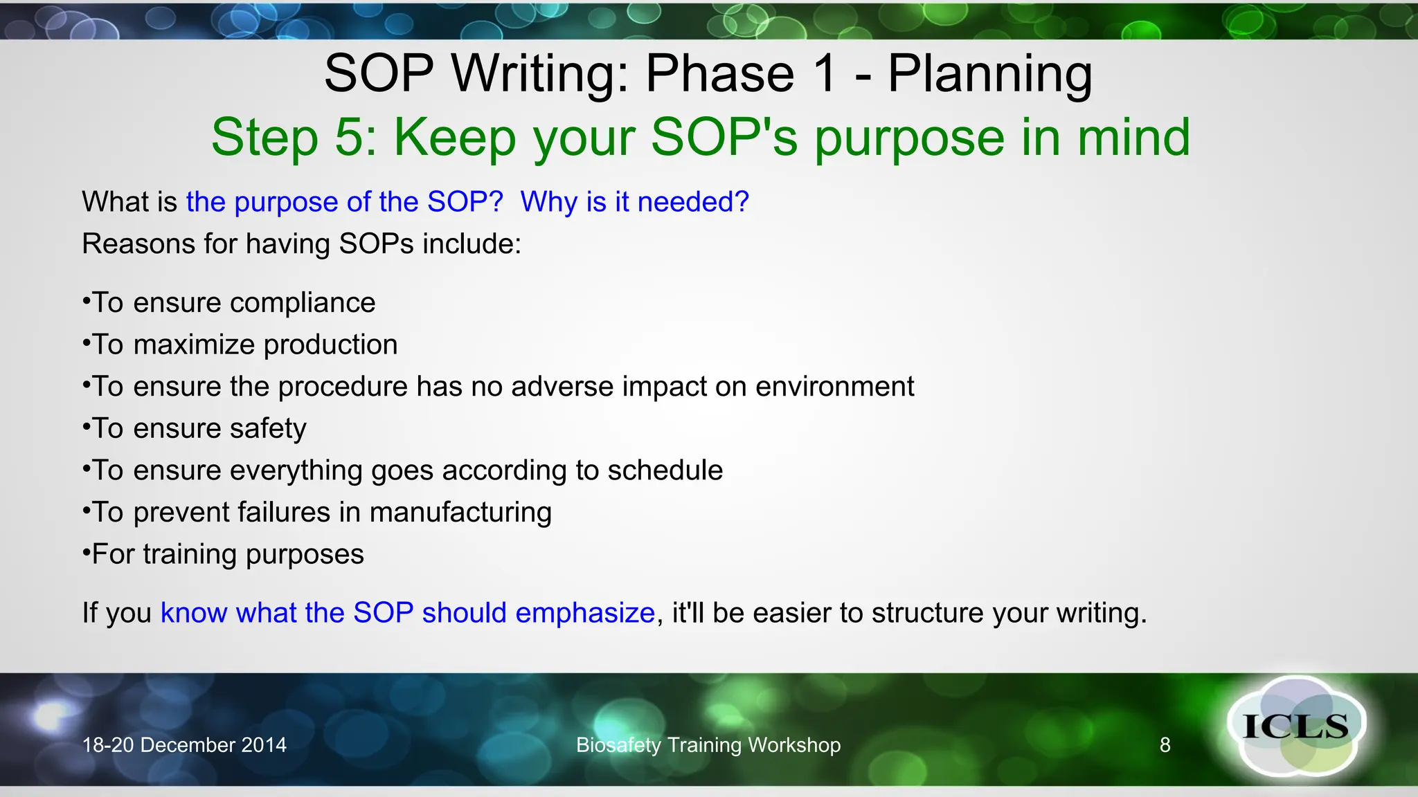 6. Standard Operating Procedures Writing.ppt