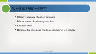 6. spirometry Lung function significance).pptx