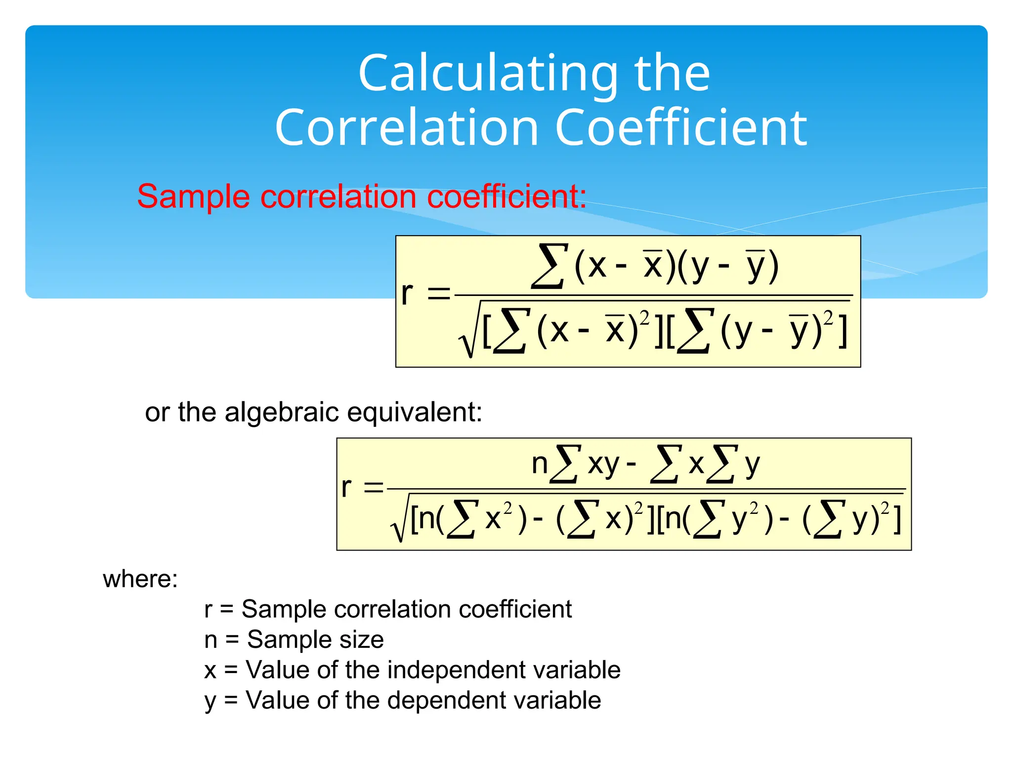 Statistics and Probability - Correlation and Regression Analysis | PPT