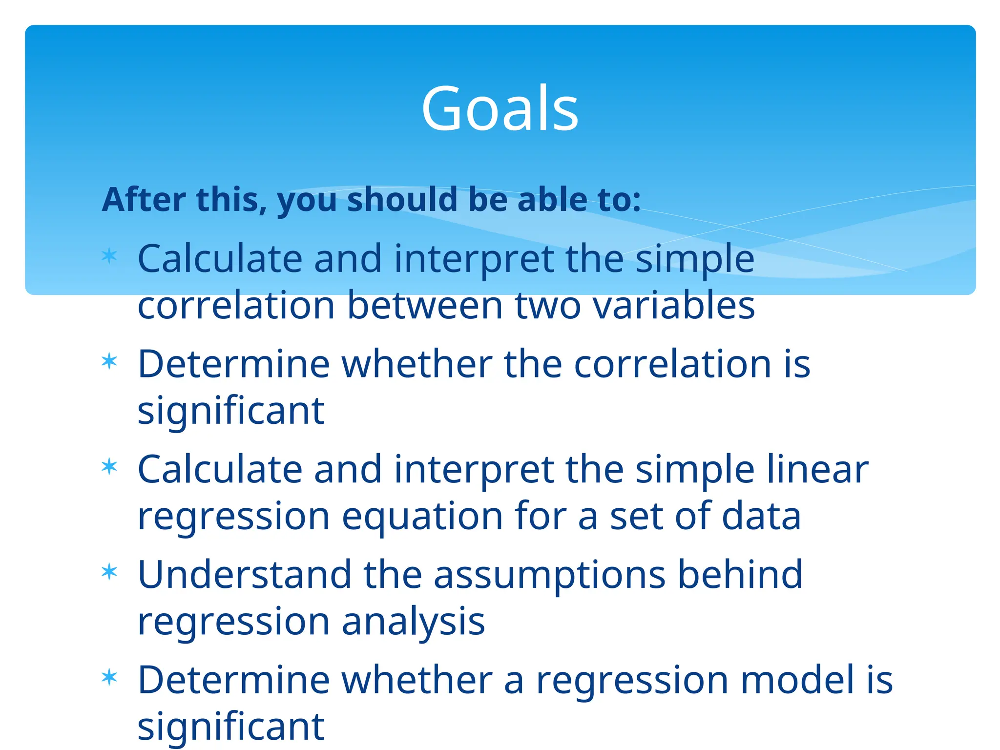 Statistics and Probability - Correlation and Regression Analysis | PPT