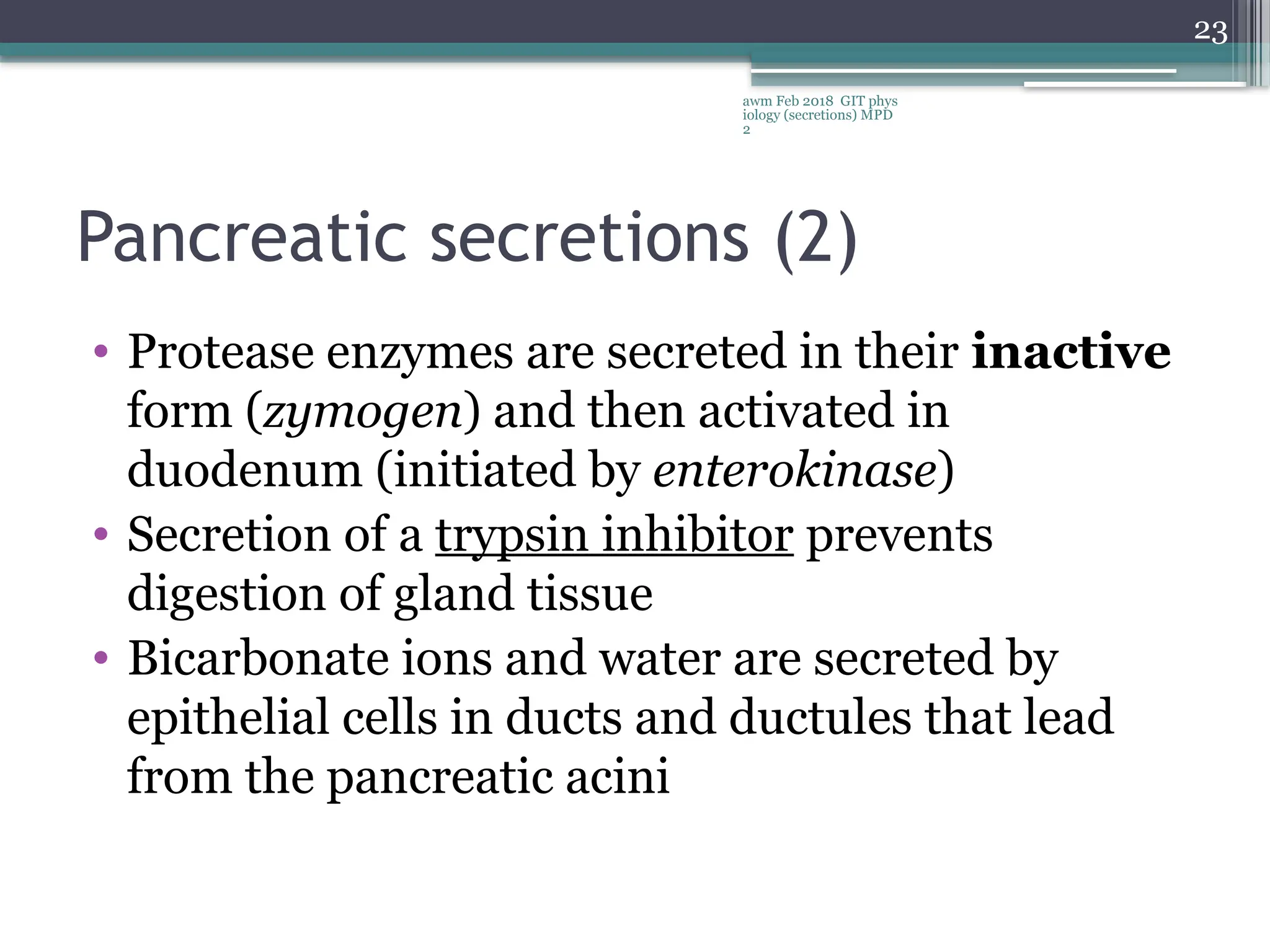 6. Gastrointestinal secretions Feb 2018.pptx