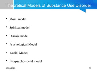 6. Substance use Disorder.pptxbzzzjssssss | PPTX