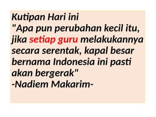 6. PPT P5 ( OK ).profil pelajar pancasila | PPTX