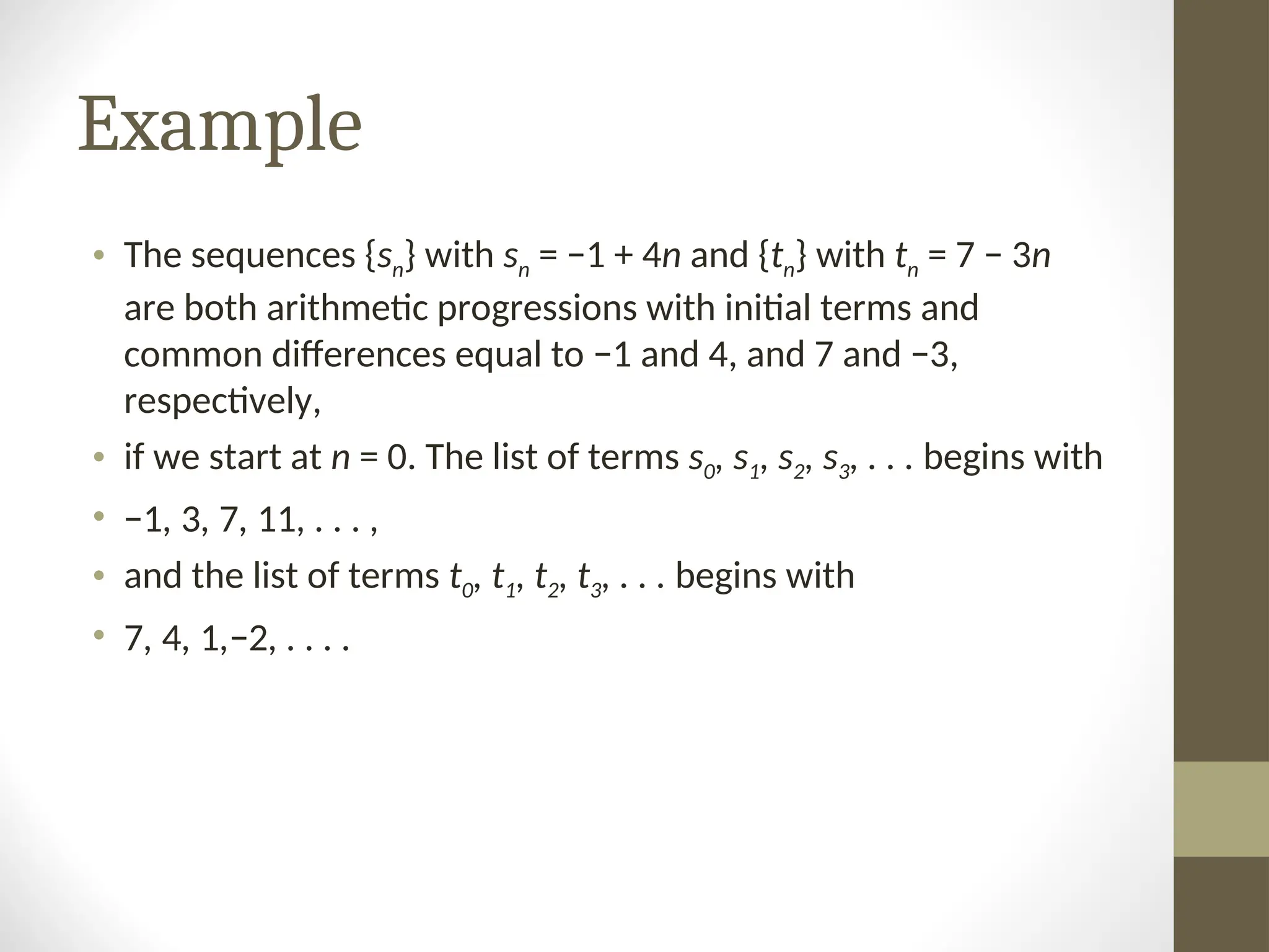 Sequences and summations Discrete structures.ppt