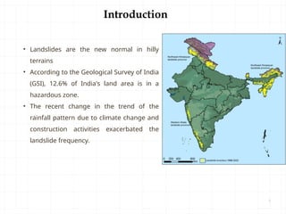 Introduction to types of Landslides and causes | PPTX