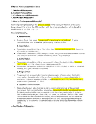 The Different Philosophy-of-Education.docx