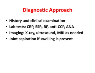 6. Arthralgia vs. Arthritis and Mechanical vs. Inflammatory Joint Pain.pdf