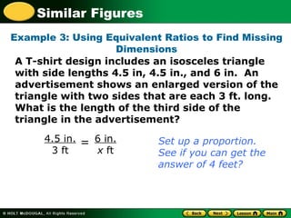 Similarity and Proportion Understanding Similar Figures | PPT