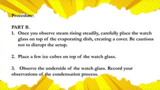 Understanding Physical Changes: Melting, Freezing, Evaporation ...