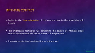 Comprehensive Overview of Retention in Complete Denture Prosthodontics ...