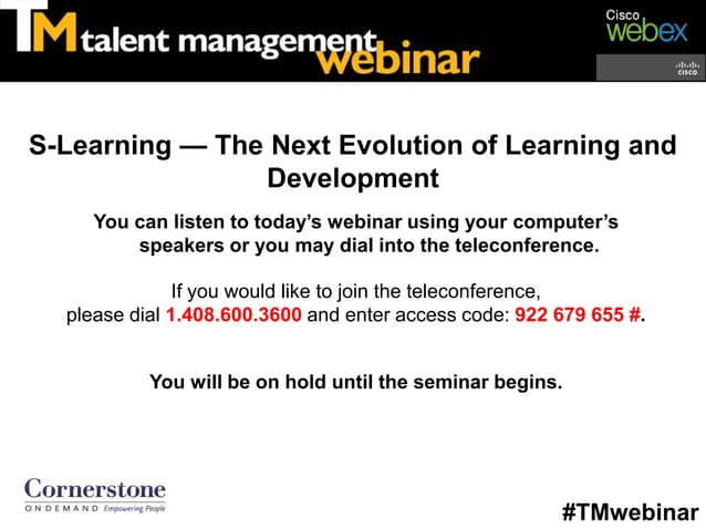 S-Learning — The Next Evolution of Learning and Development | PPT